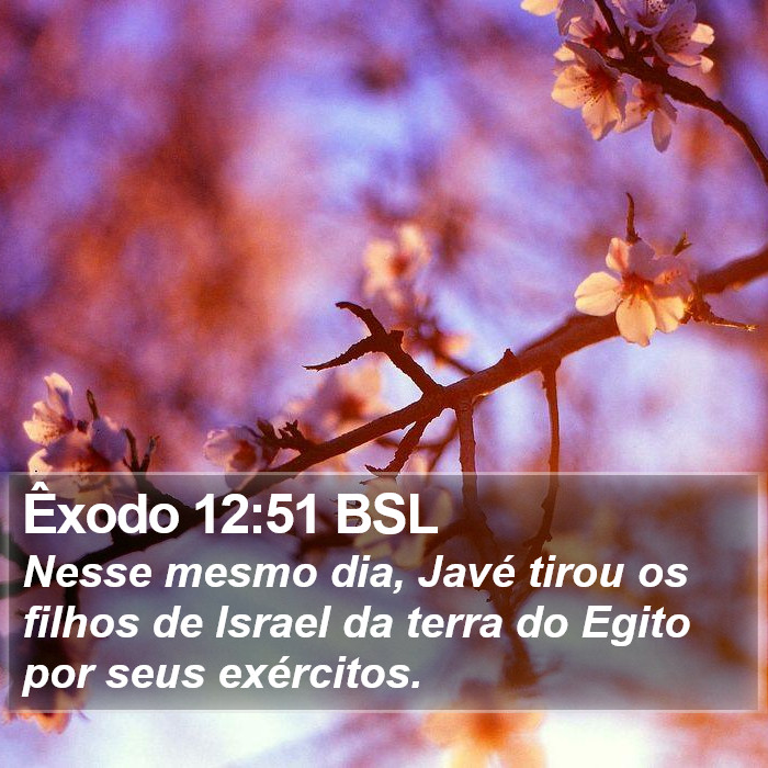Êxodo 12 Bible Images - Êxodo Chapter 12 BSL Bible Verse Pictures