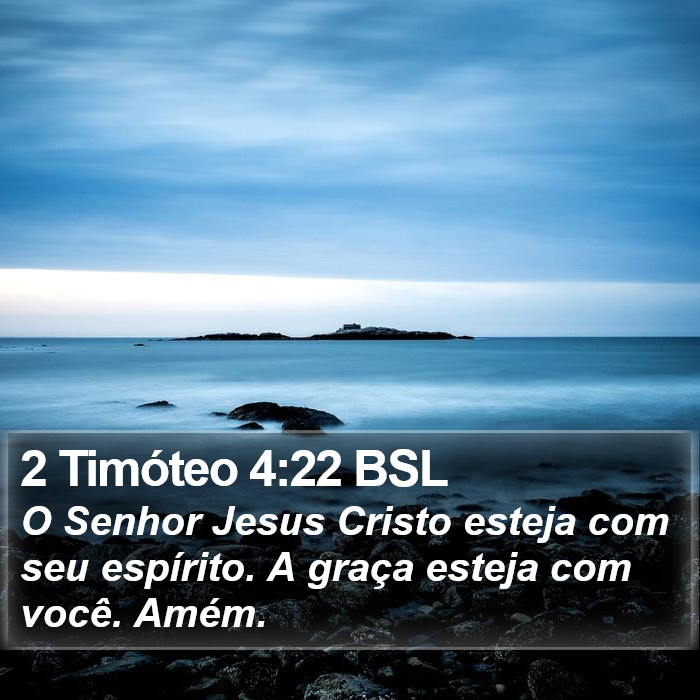 2 Timóteo 4 Bible Images - 2 Timóteo Chapter 4 BSL Bible Verse Pictures