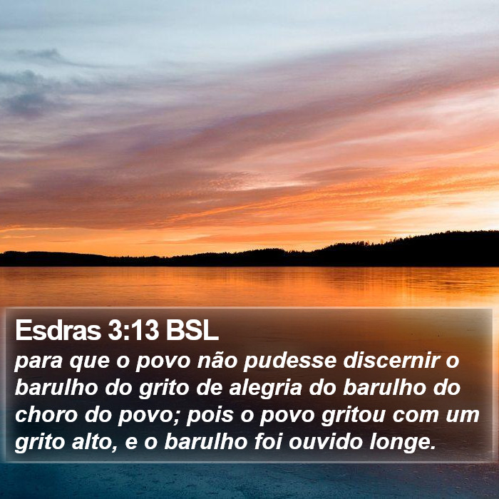 Esdras 3 Bible Images - Esdras Chapter 3 BSL Bible Verse Pictures
