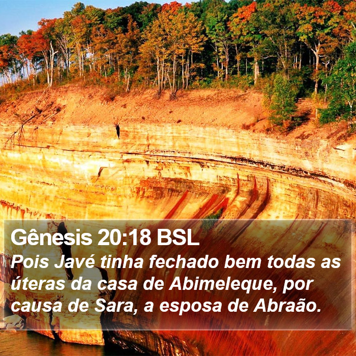 Gênesis 20 Bible Images - Gênesis Chapter 20 BSL Bible Verse Pictures