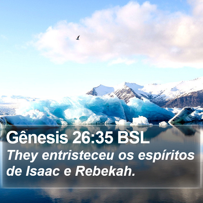 Gênesis 26 Bible Images - Gênesis Chapter 26 BSL Bible Verse Pictures