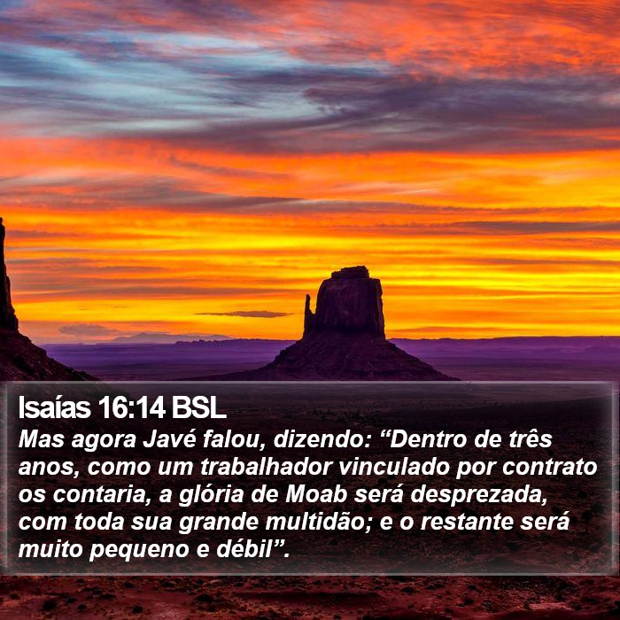 Isaías 16 Bible Images - Isaías Chapter 16 BSL Bible Verse Pictures