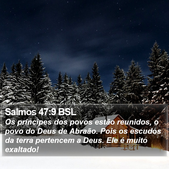 Salmos 47 Bible Images - Salmos Chapter 47 BSL Bible Verse Pictures