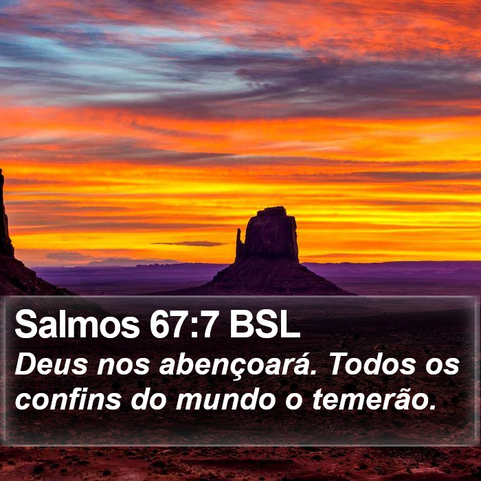 Salmos 67 Bible Images - Salmos Chapter 67 BSL Bible Verse Pictures